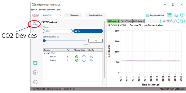XENSIV™ PAS CO2 Sensor2Go evaluation kitの使い方 | テクニカルスクエア | 丸文株式会社