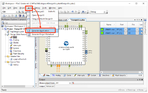 PSoC™ Creator [Hands On DMA編] | テクニカルスクエア | 丸文株式会社